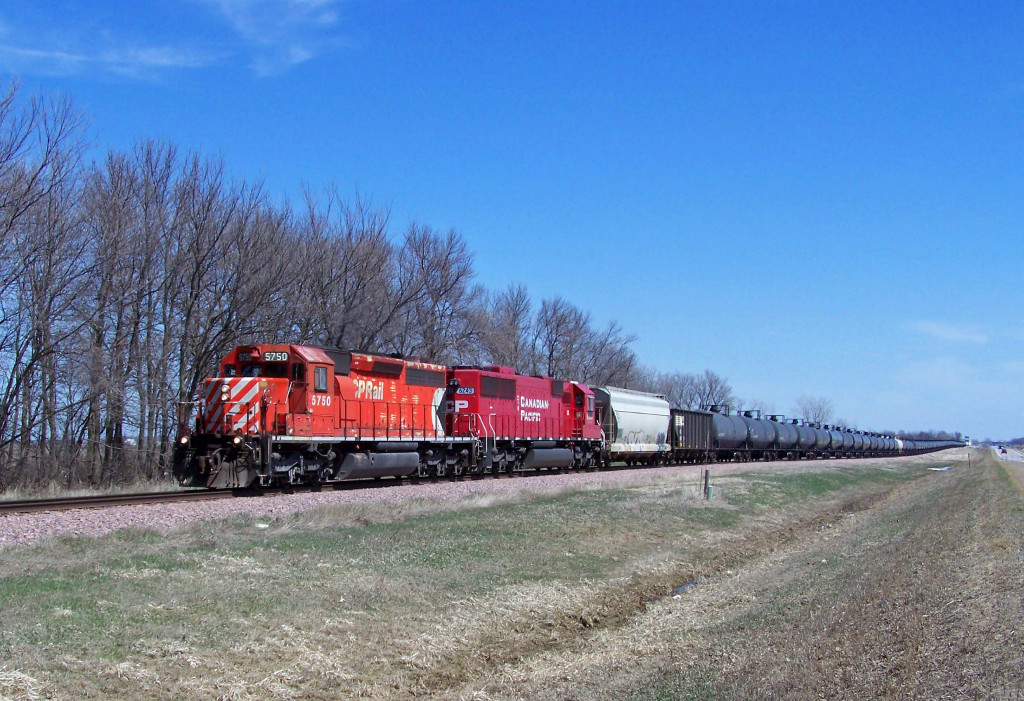 CP 5750 leads ethanol empties west